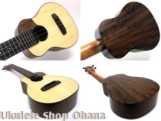 KIGE Work Shop [コンサート16] カスタム イングルマンスプルース/クラロウォルナット 2024年 新品 1255634 ...