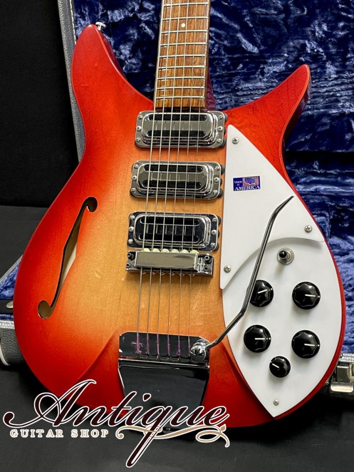 Rickenbacker 325 Rose Morris #1996 Reissue 2005 Fireglo w/Figured Maple ...