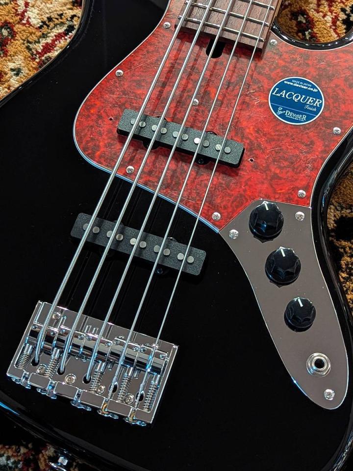 momose MJ・Five1-STD/R -Black w/Matching Head-【4.52kg】 2025年 新品 1486910 momose(モモセ)【楽器検索｜Jギター】